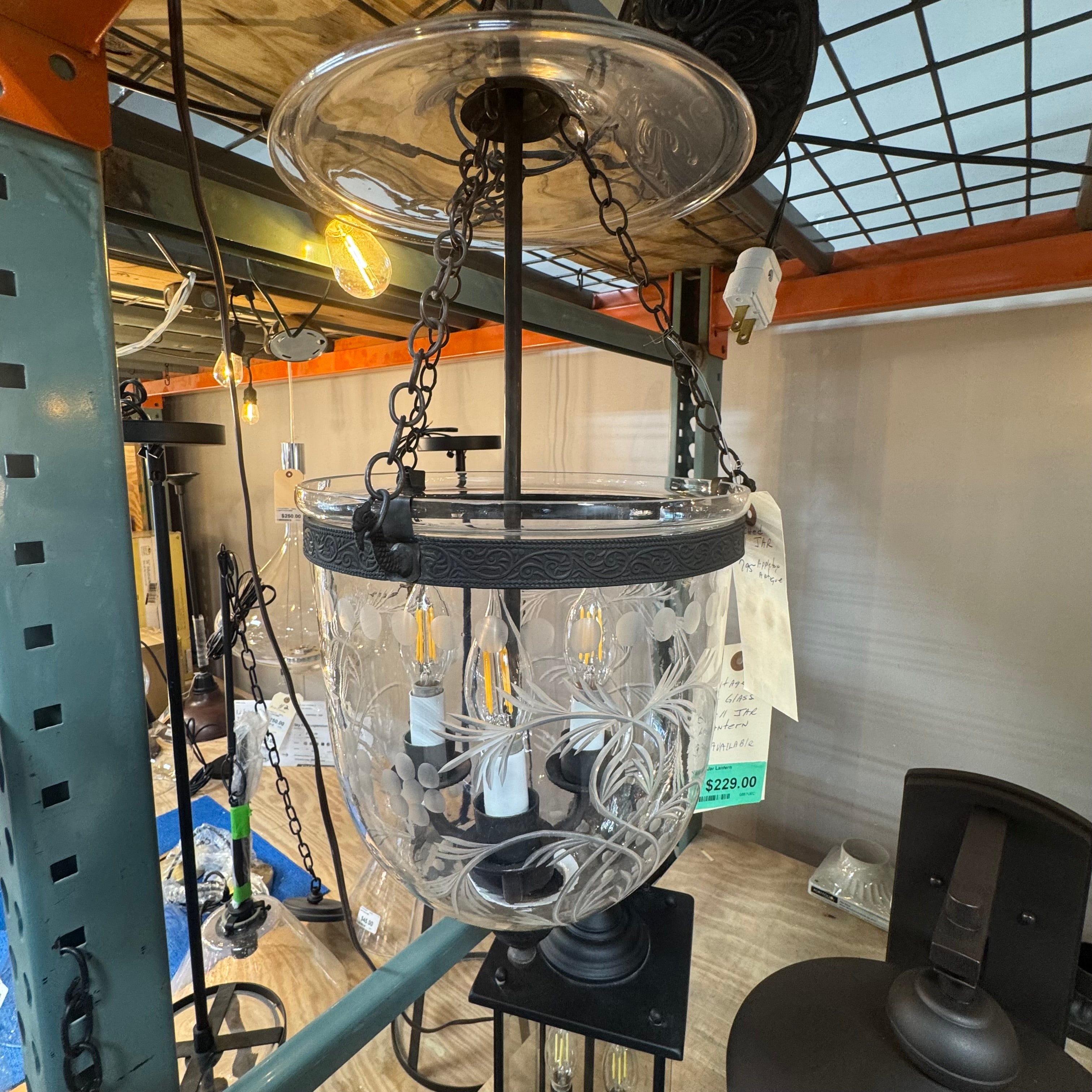 Bell Jar Lantern – GDM Habitat for Humanity ReStore