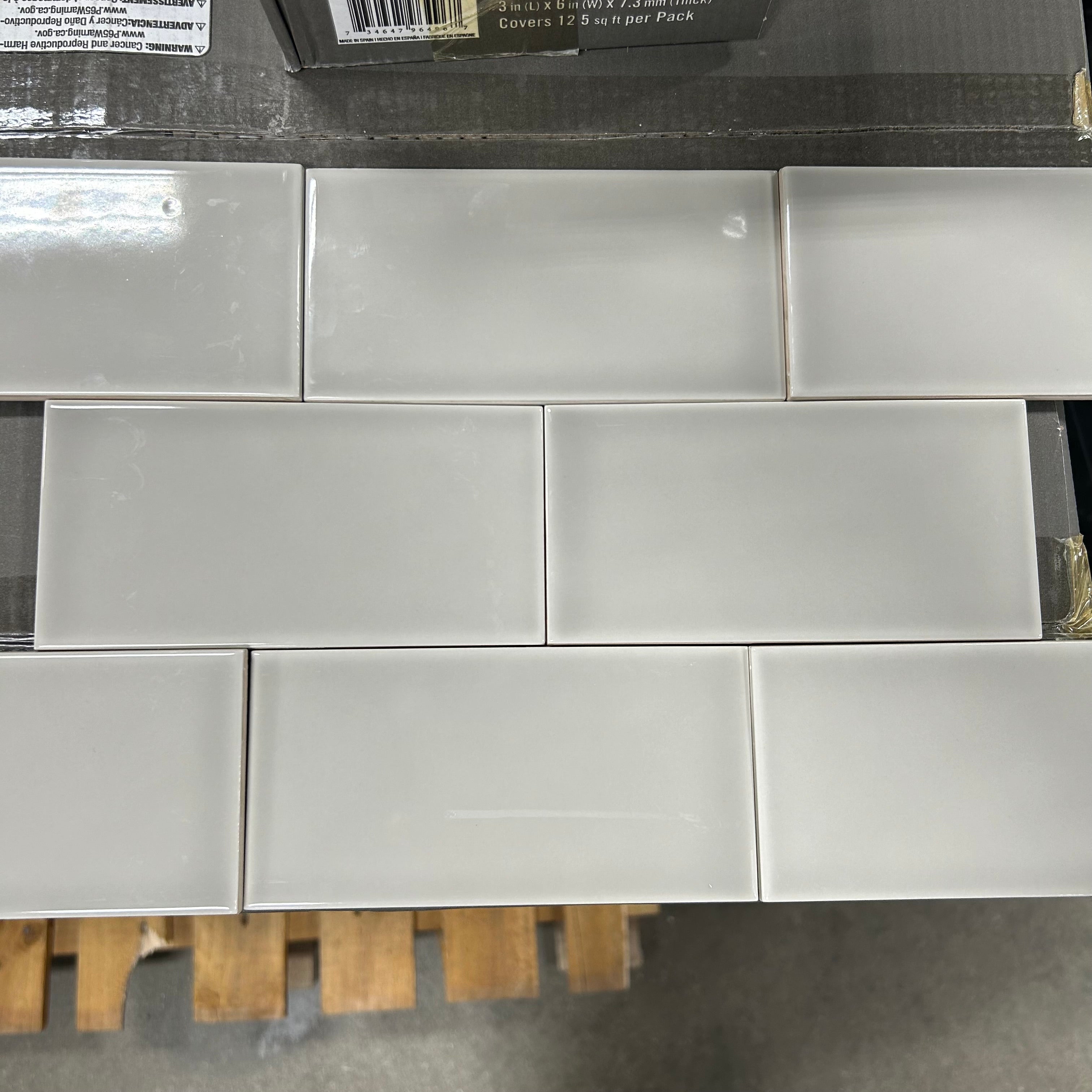 Weather Grey 3x6 Subway – GDM Habitat for Humanity ReStore