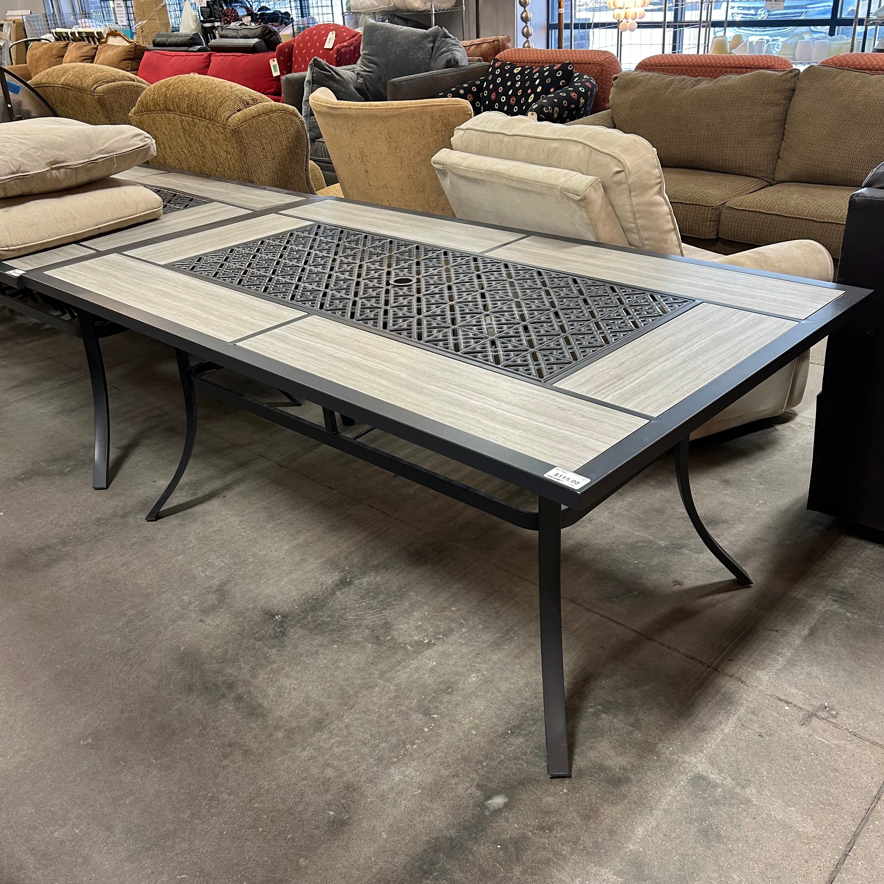 Tile Top Patio Table – GDM Habitat for Humanity ReStore