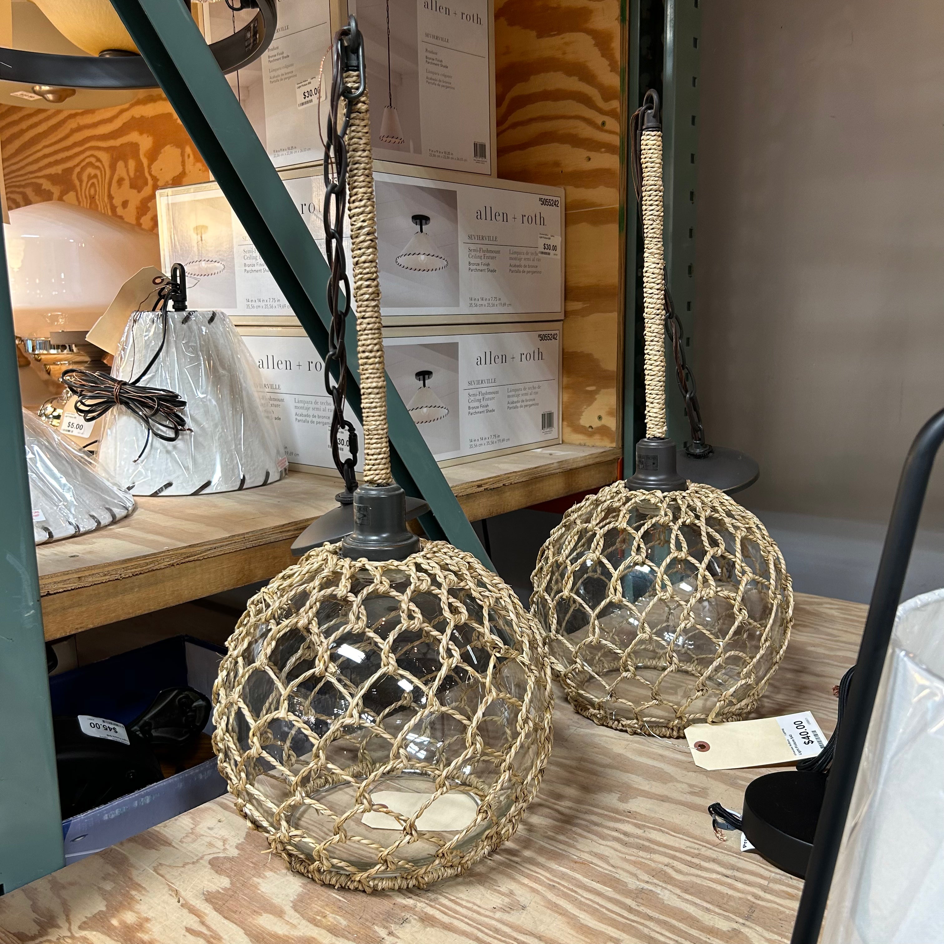 Nautical Rope Light Fixture – GDM Habitat for Humanity ReStore